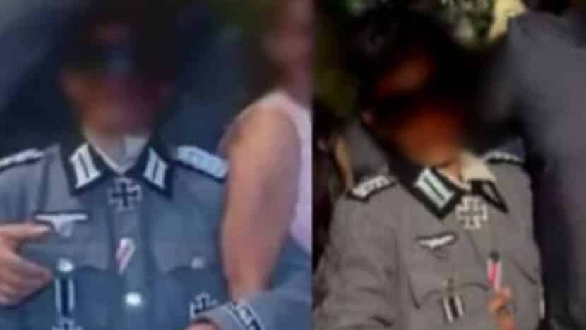 Adolescente usa uniforme nazista e faz saudação de Hitler em formatura ...